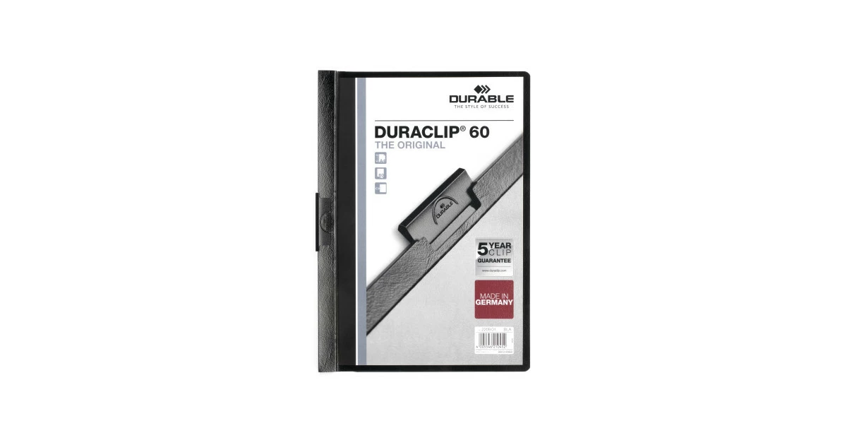 DURACLIP Original 60, skoroszyt zaciskowy A4, 1-60 kartek